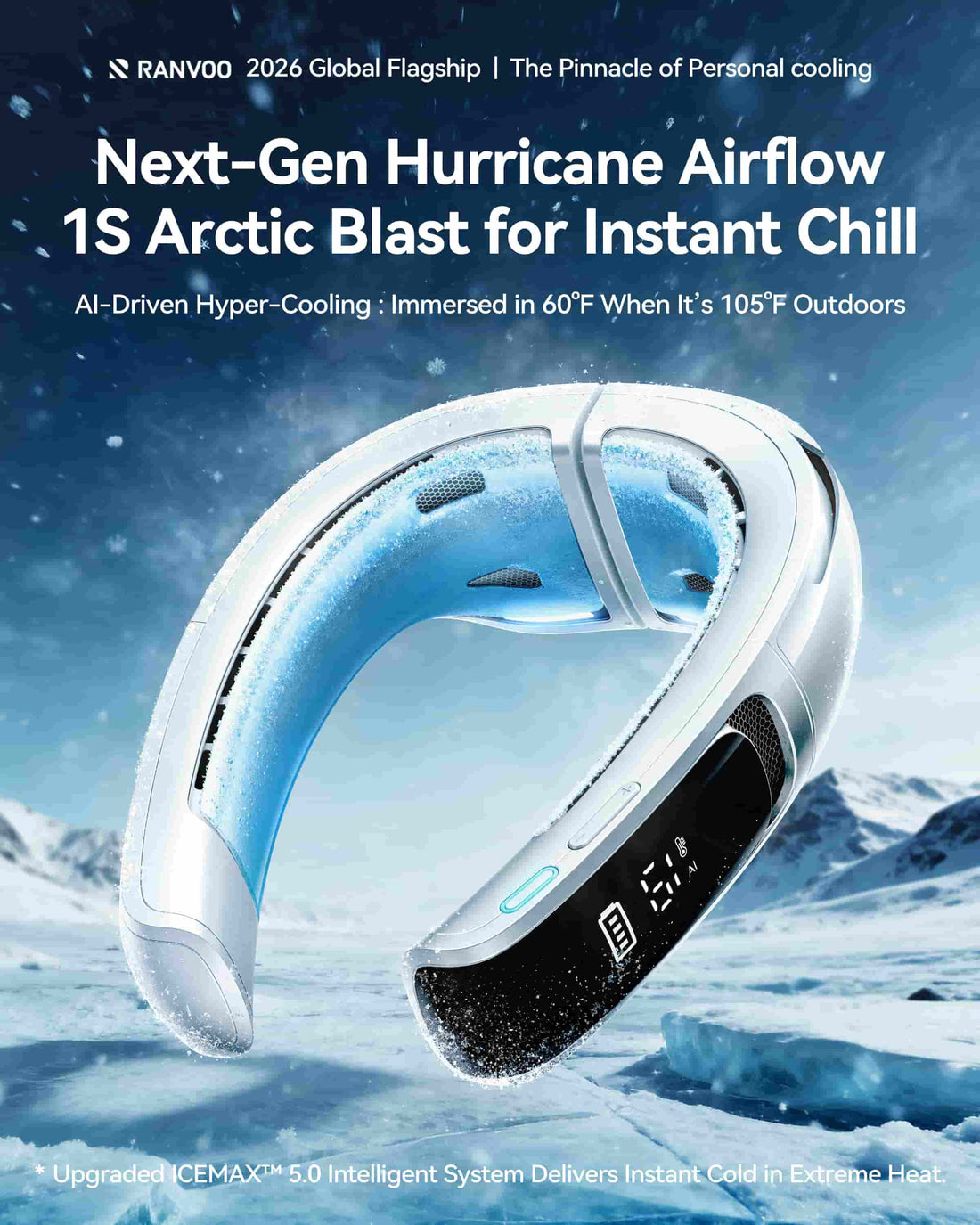 AICE Lite Max Neck Air Conditioner | 2026 Best Portable Wearable AC